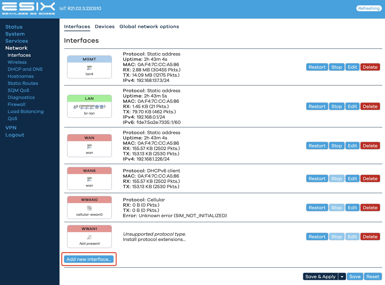 Gre Over Ipsec Webui Esix Documentation Center